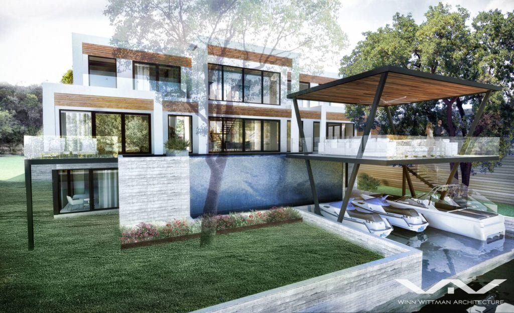 rear render final-contrast - Contemporary Residential Architect, Austin ...